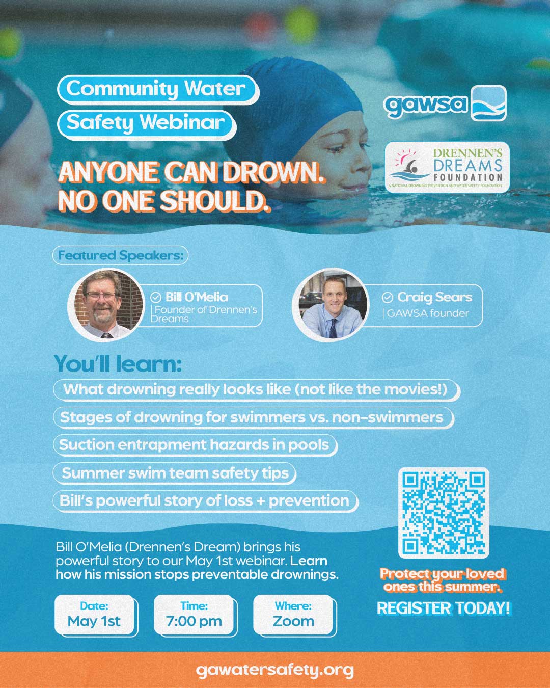 Water safety webinar May 1 | Greater Atlanta Water Safety Alliance